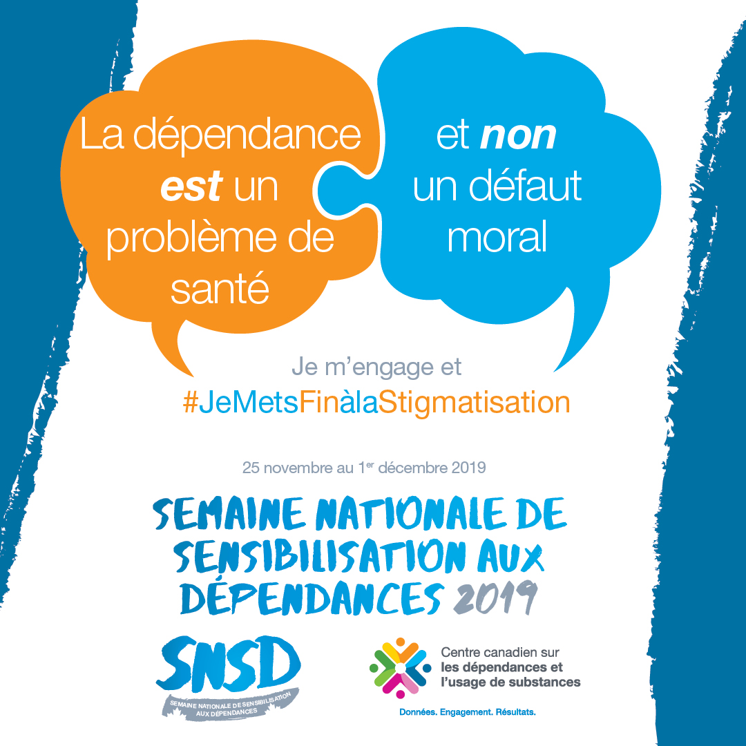 Semaine Nationale De Sensibilisation Aux Dépendances Centre Canadien